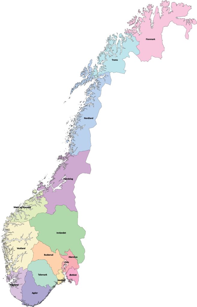 The Fylke Reforms in Norway